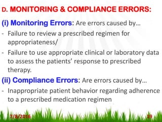 Medication errors and safety | PDF