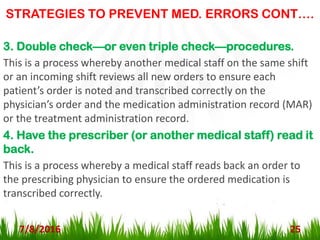 Medication error | PDF