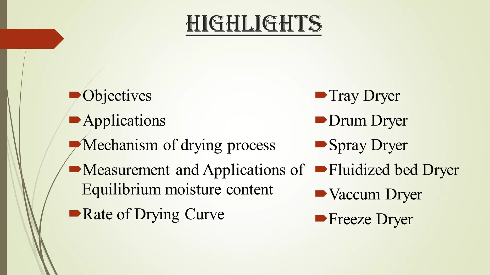 DRYING and DRYERS | PDF