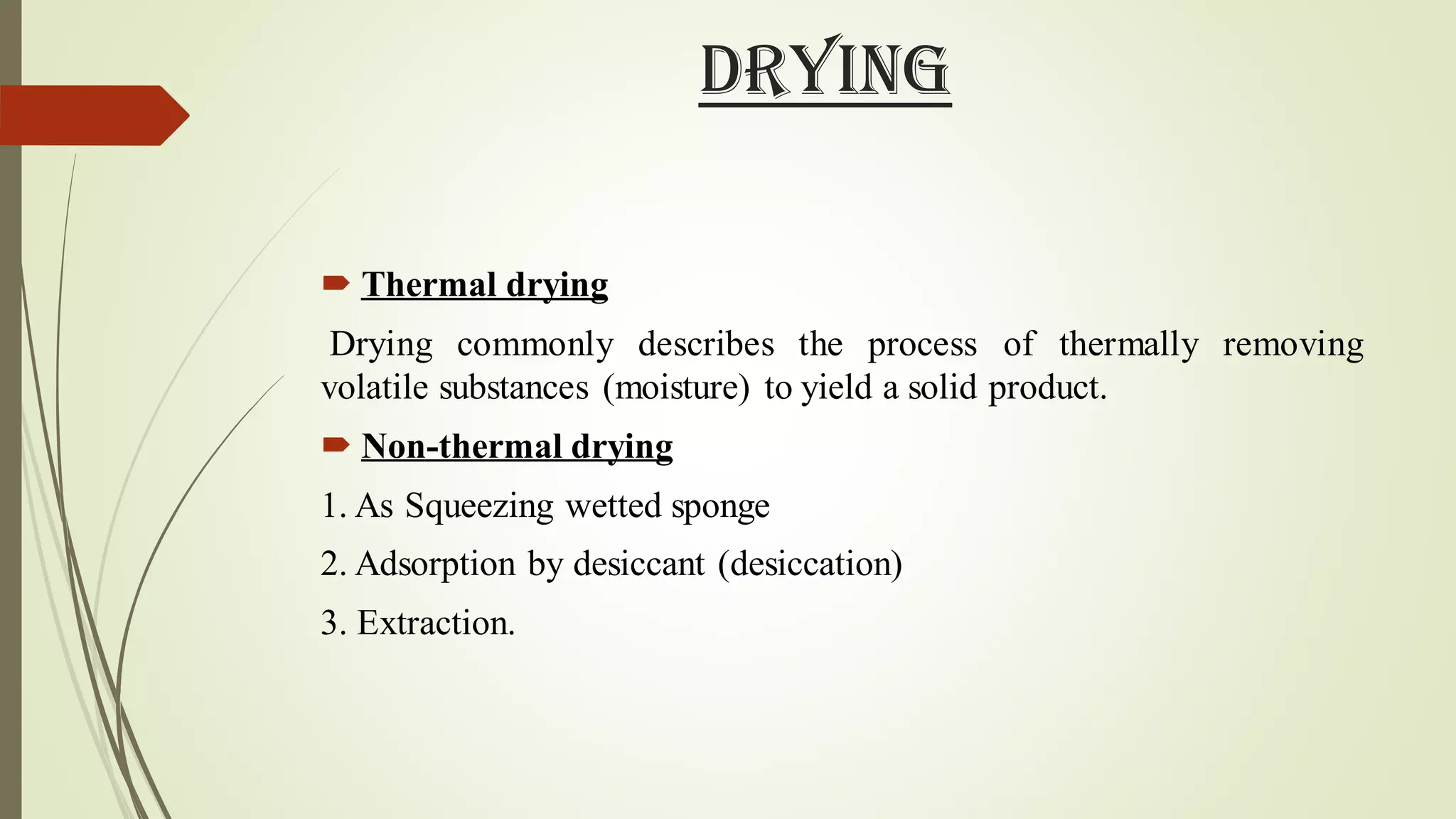 DRYING and DRYERS | PDF