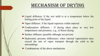 DRYING and DRYERS | PDF