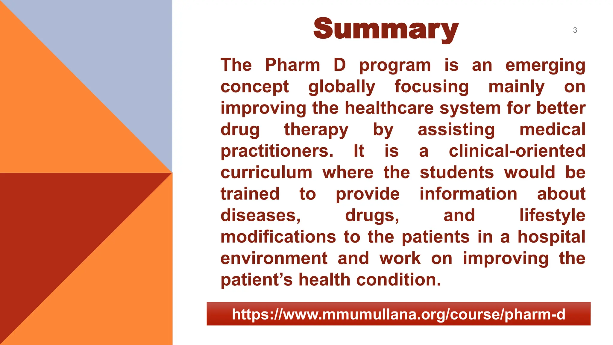 PHARM.D. & PHARM.D. (PB) | PPTX