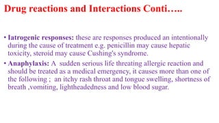PHARMACOLOGY ALL NOTES | PPTX