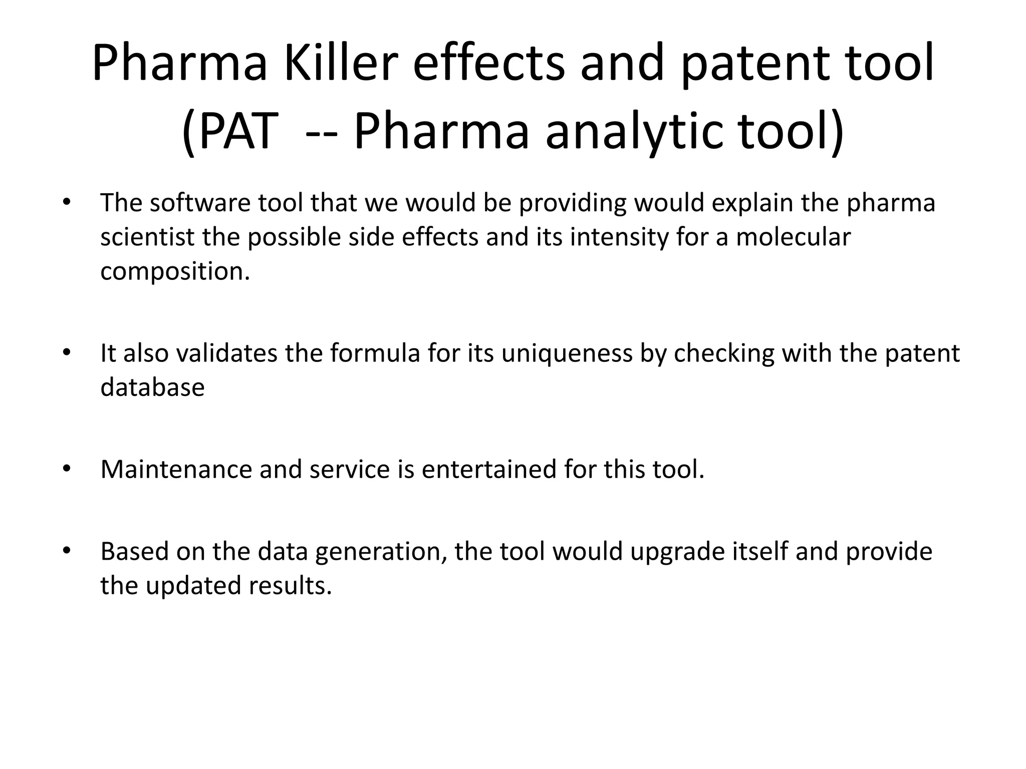 Analytics in Pharmaceutical Industry | PPTX