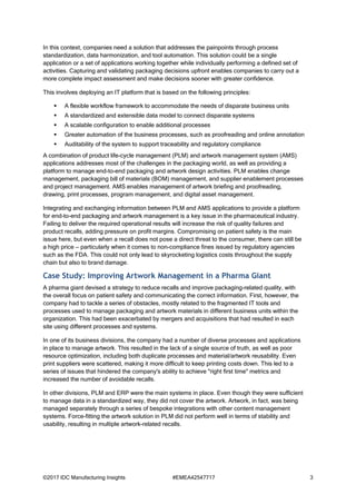 Challenges and Opportunities in the Consumer and Pharmaceutical Industry Packaging Process | PDF