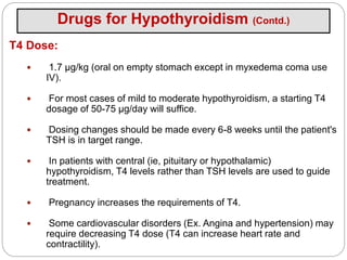 Thyroid hormones and related drugs..pptx