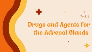 Adrenal Glands Pharmacologic Agents | PDF