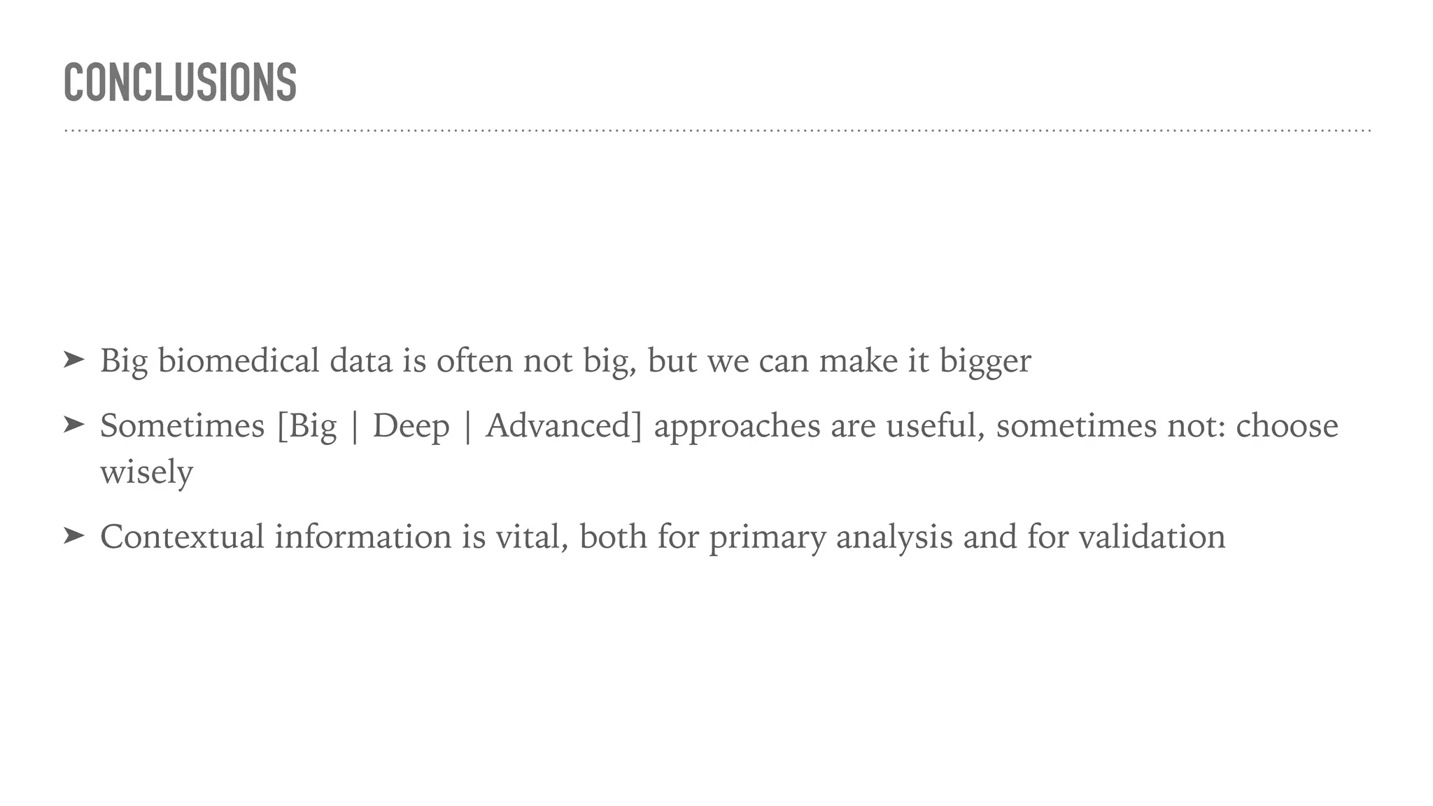 AI for Precision Medicine (Pragmatic preclinical data science) | PDF