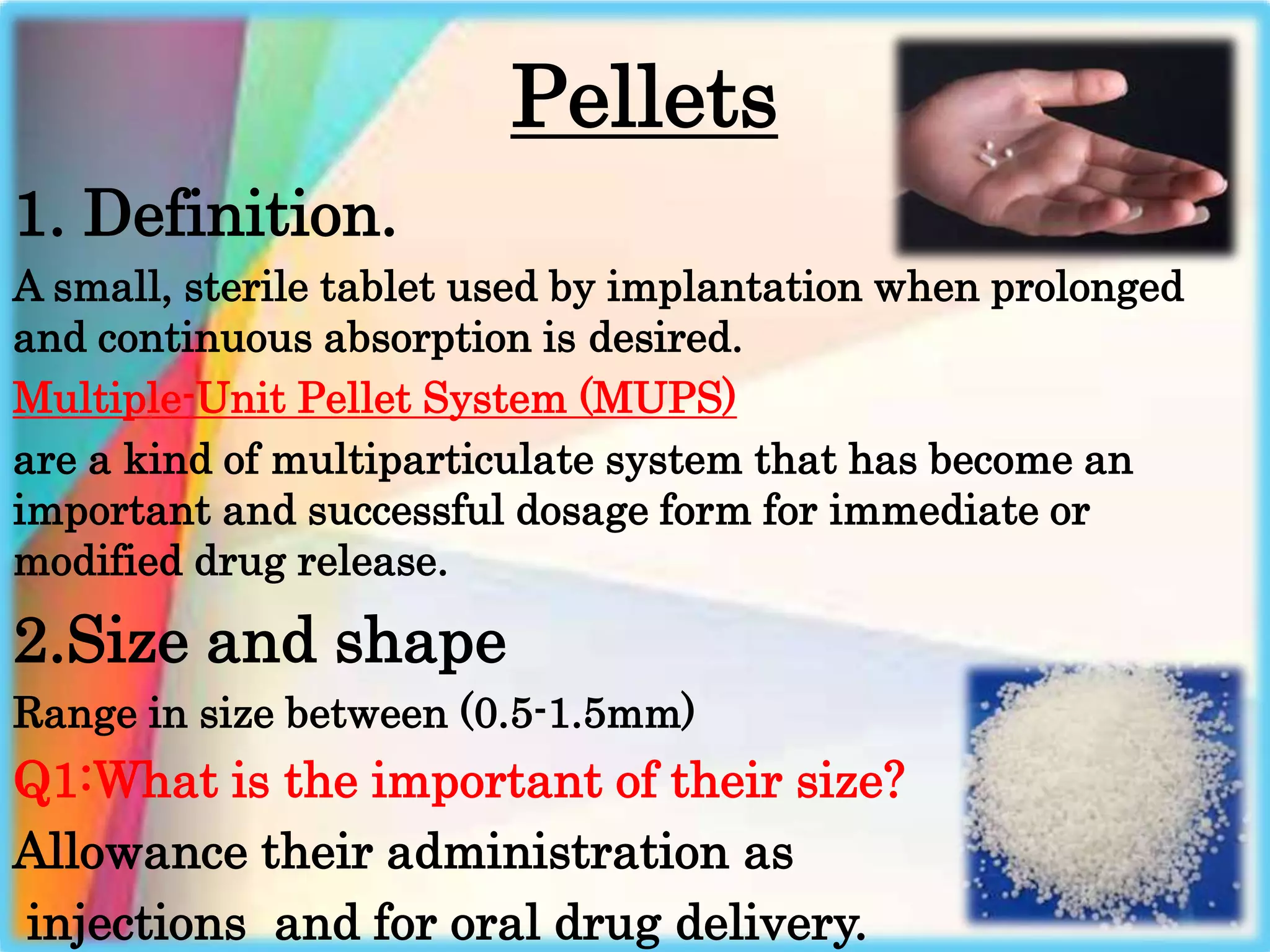 Pharma pellet | PPSX
