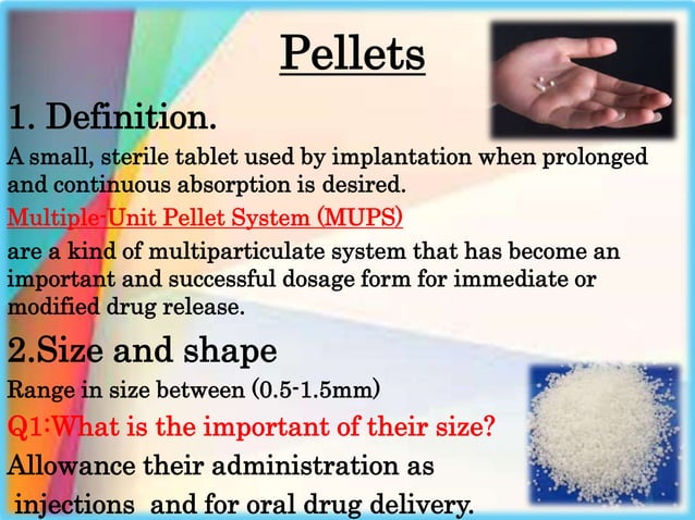 Pharma pellet | PPSX | Pharmaceutical Drugs | Medical Health