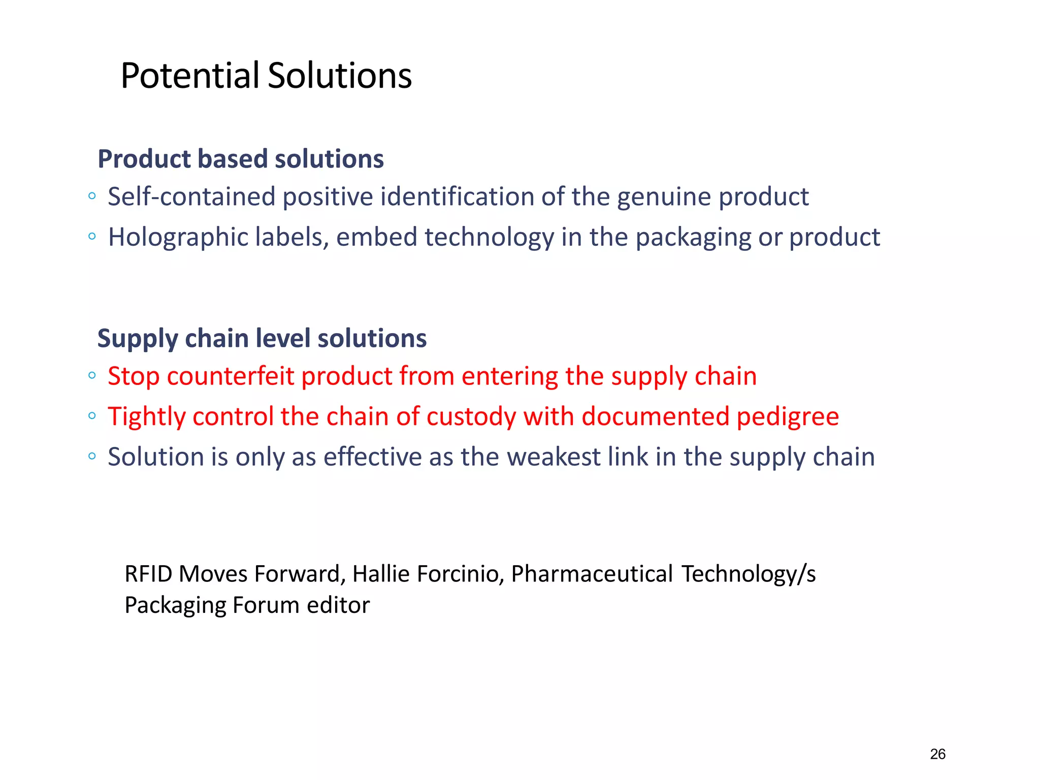 Pharma rfid-solution | PPT