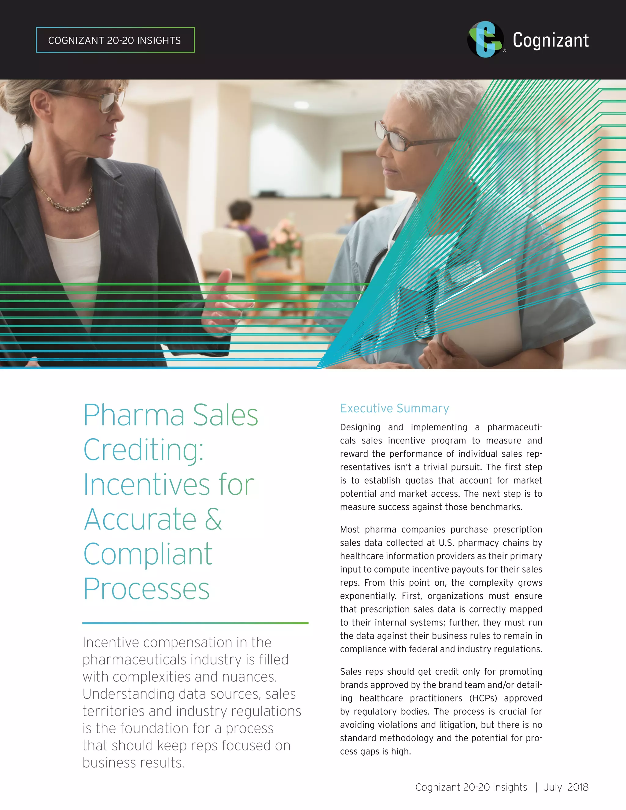 Pharma Sales Crediting: Incentives for Accurate & Compliant Processes | PDF