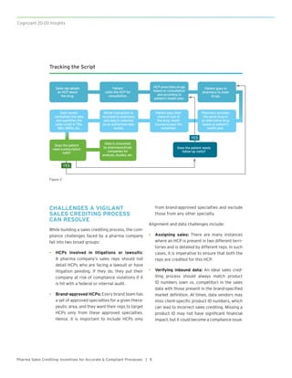 Pharma Sales Crediting: Incentives for Accurate & Compliant Processes | PDF