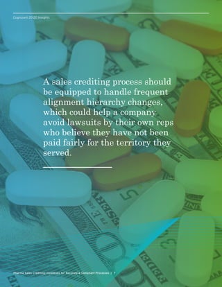 Pharma Sales Crediting: Incentives for Accurate & Compliant Processes | PDF