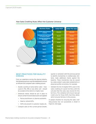 Pharma Sales Crediting: Incentives for Accurate & Compliant Processes | PDF