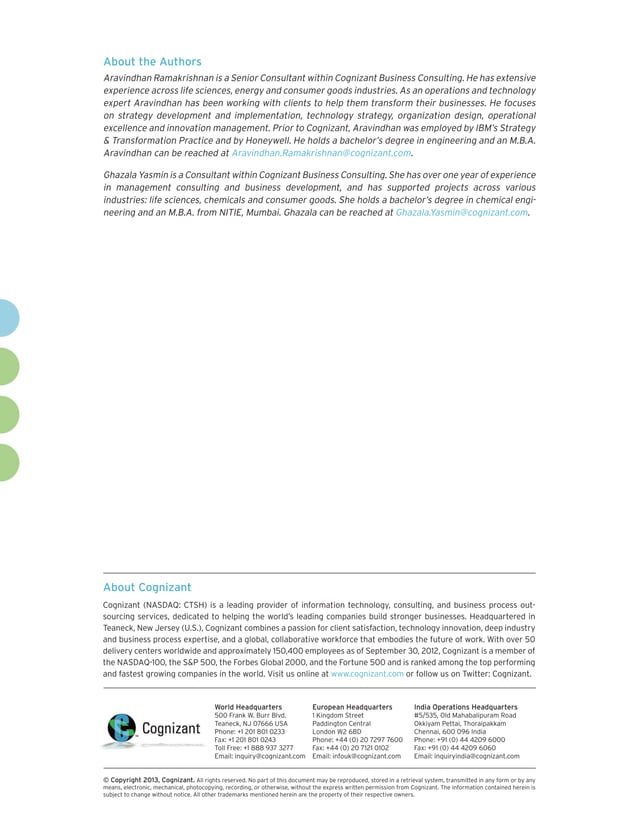 Pharma Serialization: Managing the Transformation | PDF ...