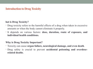 Pharmaceutical Biotechnology Drug toxicity | PPT