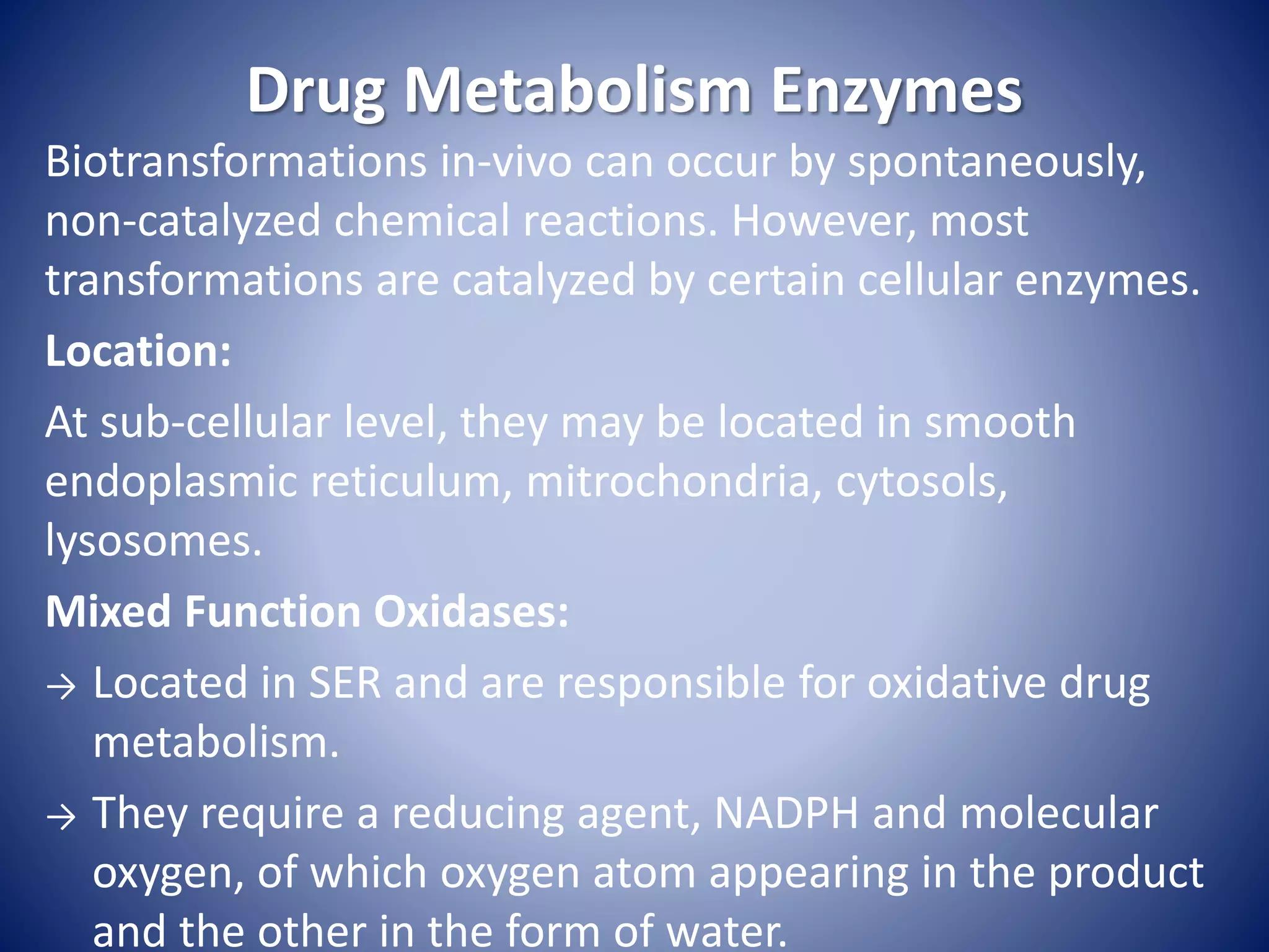 [Pharma] biotransformation | PPTX