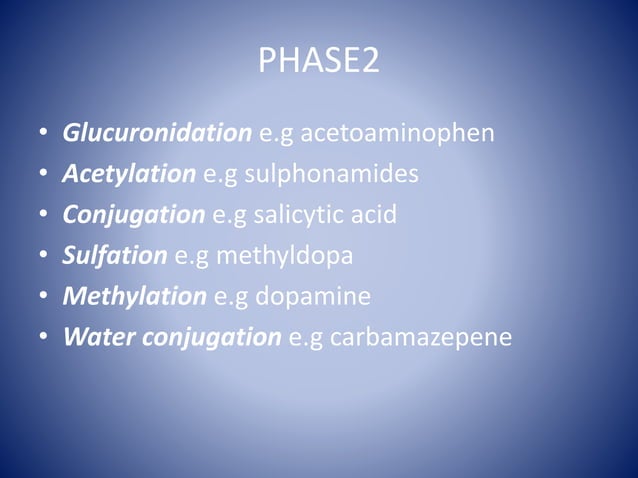 [Pharma] biotransformation | PPT