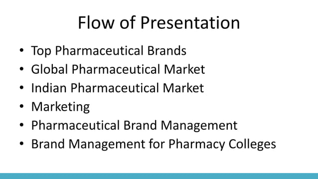 Pharma Brand Management.pptx | Pharmaceutical Industry | Industries