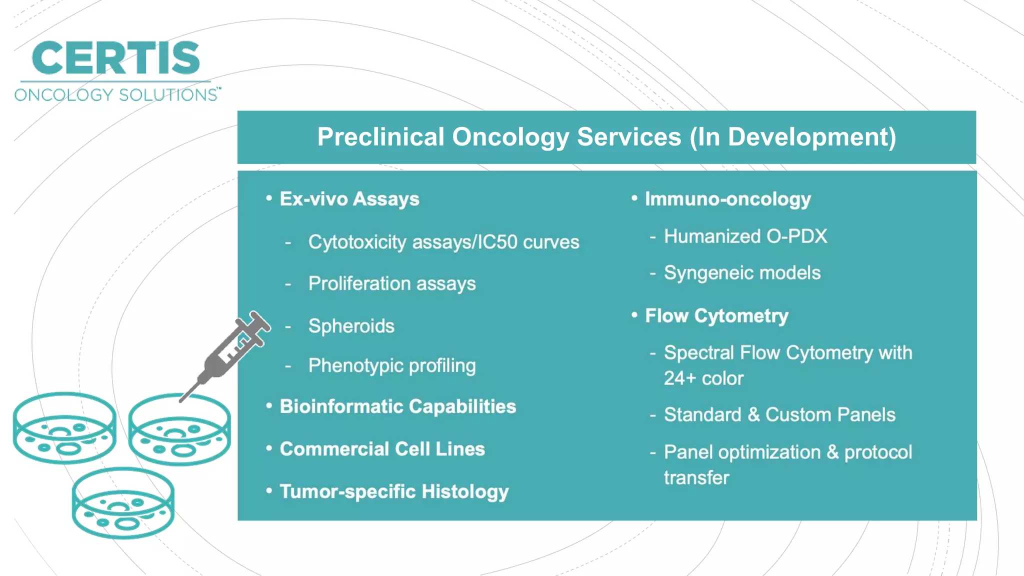 Certis Oncology Solutions Preclinical Drug Development Services | PPT