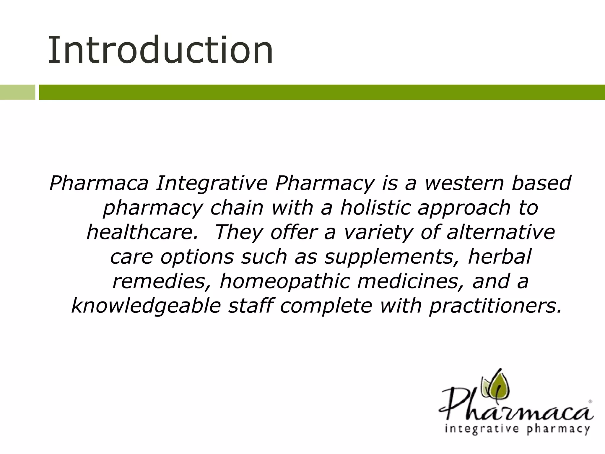 Pharmaca presentation | PPT
