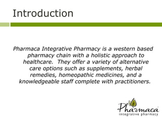 Pharmaca presentation | PPT