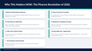 Future-Ready Pharma Careers 2026: AI, Drug Discovery & Clinical ...