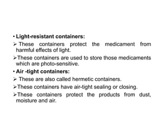Pharmacceutical packaging | PPTX