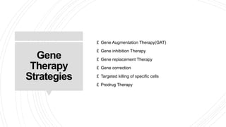 Pharmaceurtical role of nucleic acid | PPTX