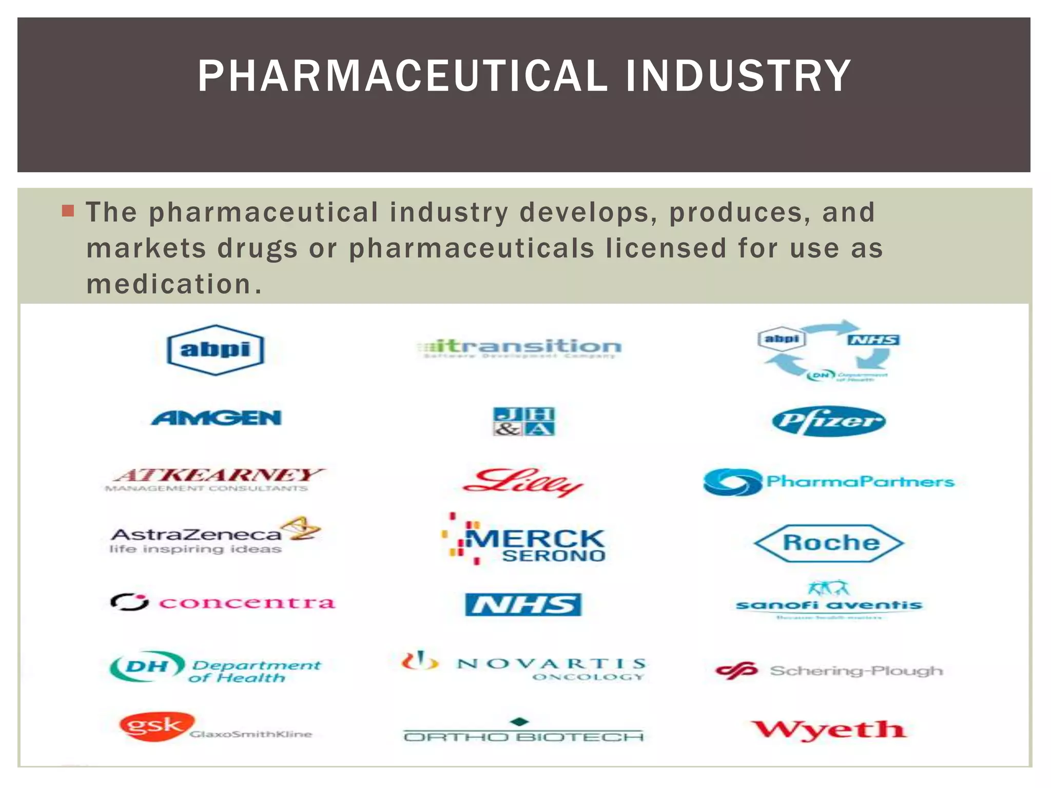 Pharmaceutical Industry Global & Indian | PPTX