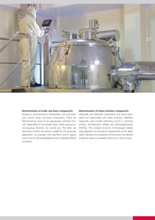 Pharmaceutical analysis From Metrohm | PDF