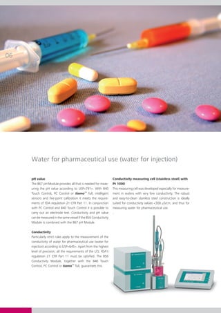 Pharmaceutical analysis From Metrohm | PDF