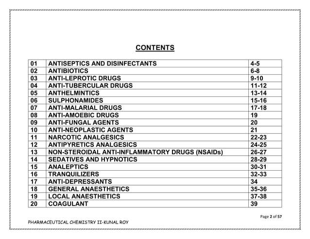 Pharmaceutical-Chemistry-2-D-pharm-Notes.pdf | Pharmaceutical Drugs ...
