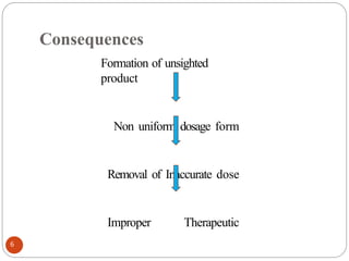 PHARMACEUTICAL INCOMPATIBILITY AND ITS TYPES | PPTX