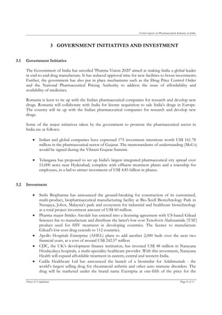 Pharmaceutical industry-in-india | PDF | Pharmaceutical Industry ...