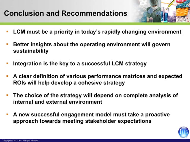 Pharmaceutical Lifecycle Management Challenges - Slides from Pharmaceutical Product Lifecycle ...