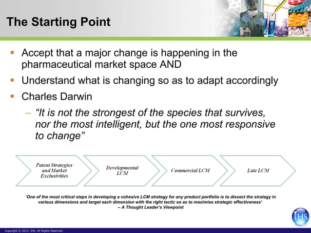 Pharmaceutical Lifecycle Management Challenges - Slides from Pharmaceutical Product Lifecycle ...