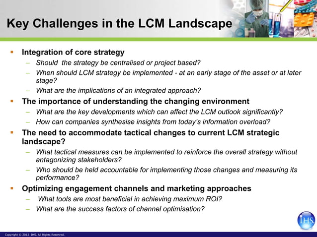 Pharmaceutical Lifecycle Management Challenges - Slides from Pharmaceutical Product Lifecycle ...