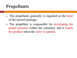 Pharmaceutical aerosols | PDF