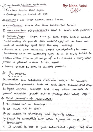 Pharmaceutical Aids 1 Pdf Diploma 1st Yr Pdf