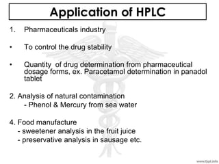 Pharmaceutical analysis, tech & implementation | PPTX