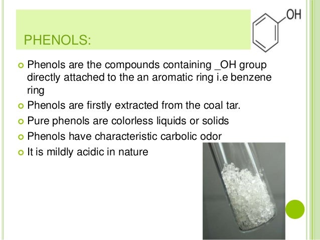 Pharmaceutical applications of phenol and their derivatives