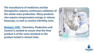 Pharmaceutical & biotech manufacturing quality control | PPTX