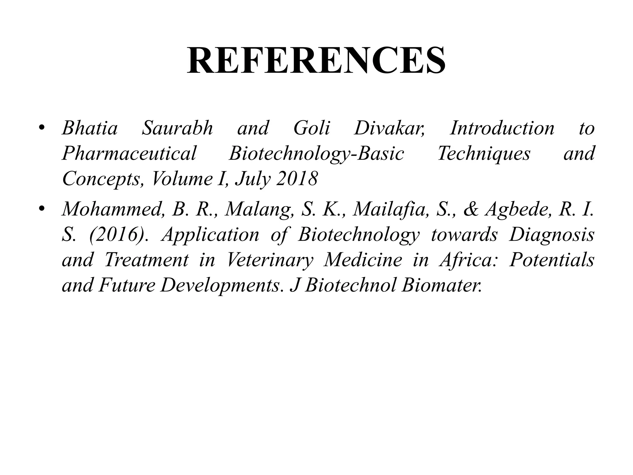INTRODUCTION TO PHARMACEUTICAL BIOTECHNOLOGY | PPTX
