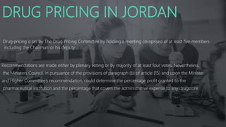Pharmaceutical business in jordan | PPTX