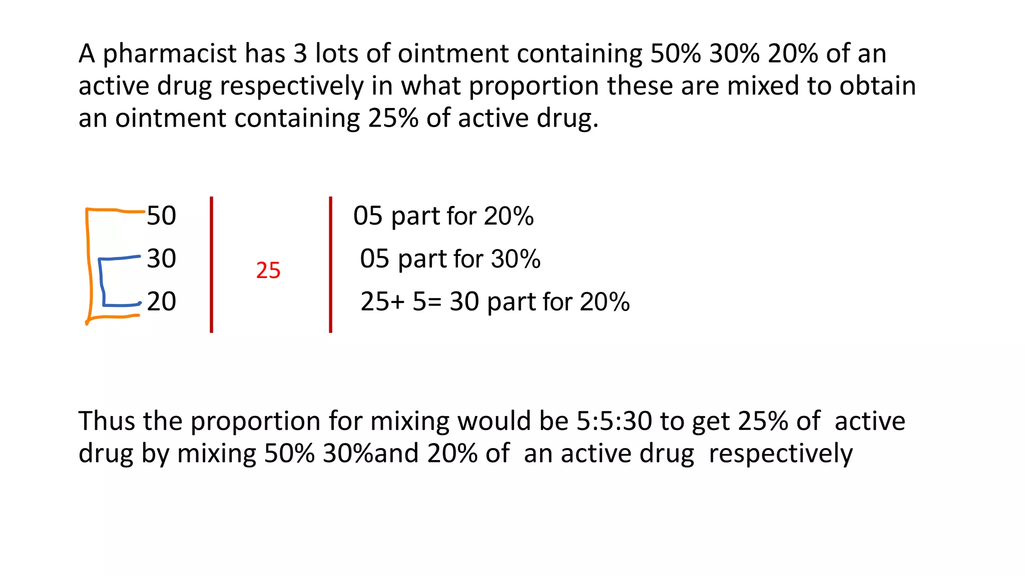 Pharmaceutical calculation | PDF