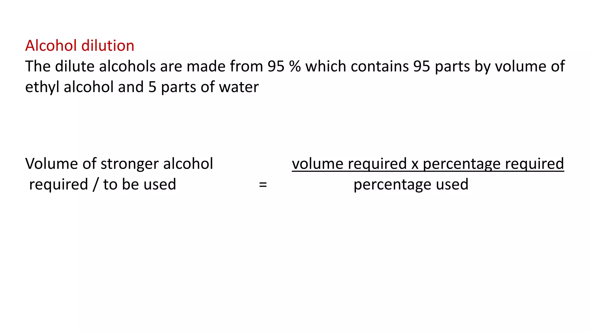 Pharmaceutical calculation | PDF