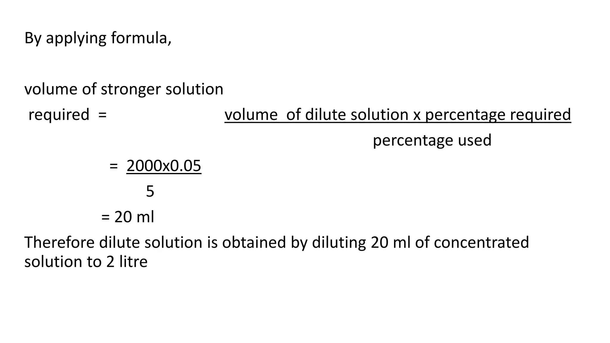 Pharmaceutical calculation | PDF