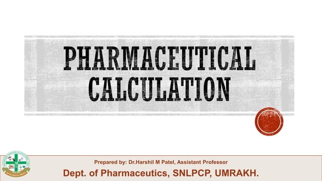 Pharmaceutical Calculation.pdf